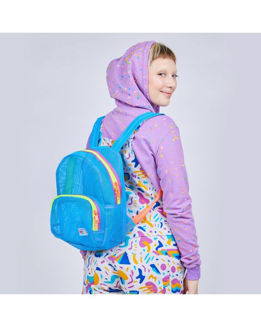 Mokuyobi Lake Mesh Mini Backpack in Blue | Lyst