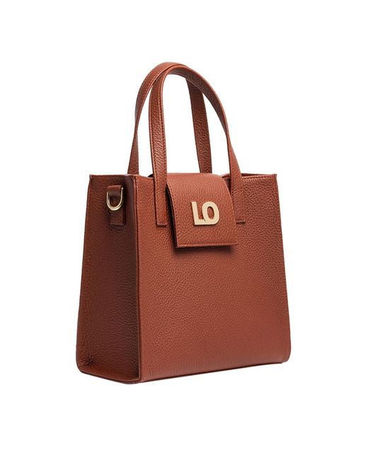 Laura Olaru Zitta Cognac Leather Bag in Brown | Lyst