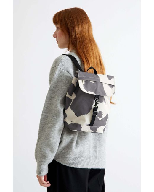 Lefrik Scout Mini Backpack Cow in Black | Lyst