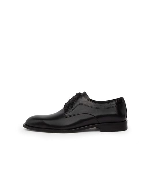 Ilvi Vitis Antique Leather Derby Shoe in Black for Men | Lyst