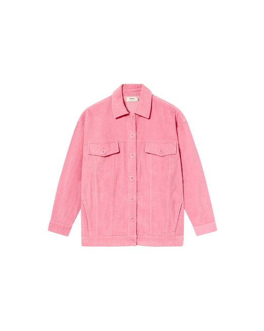 Thinking Mu Corduroy Jacket Phoebe in Pink | Lyst