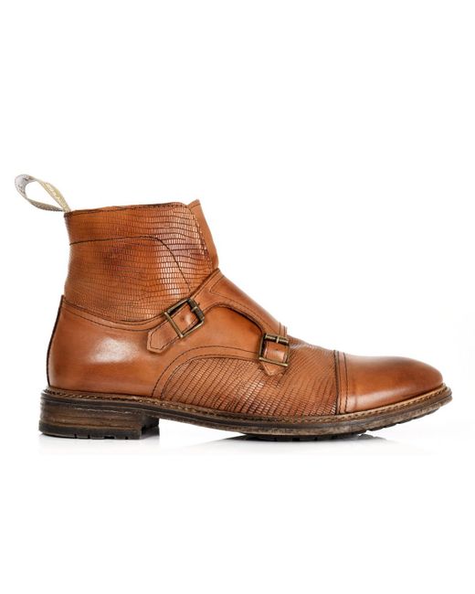 The Chelsea Boot Co Est. 1851 Double Buckle in Brown for Men | Lyst