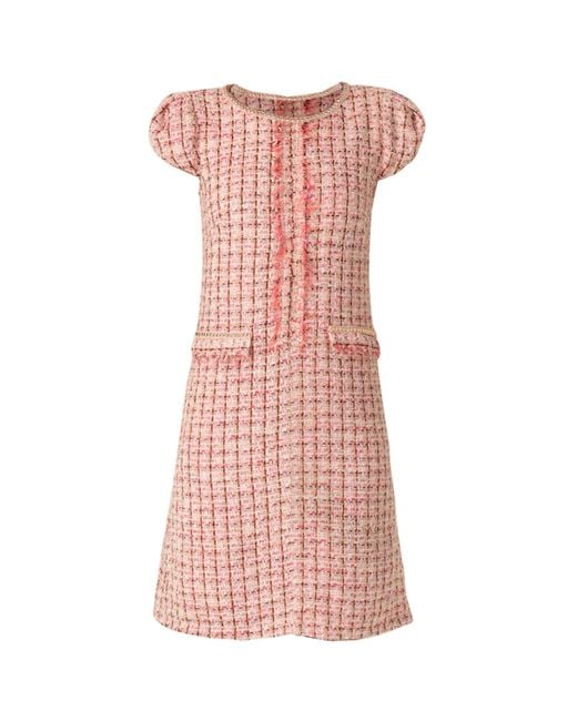 SACHA DRAKE Celestine Shift Dress in Pink | Lyst UK