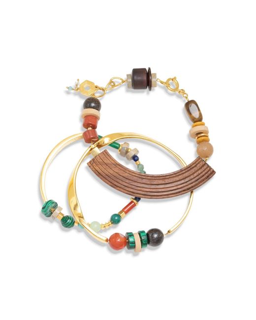 NECTAR NECTAR Sri, Mai & Tei Bracelets in Metallic | Lyst