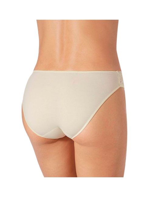 Zd - Zero Defects Neutrals Venus Mini Lace Brief – Sensuality With Soy Fiber in White | Lyst