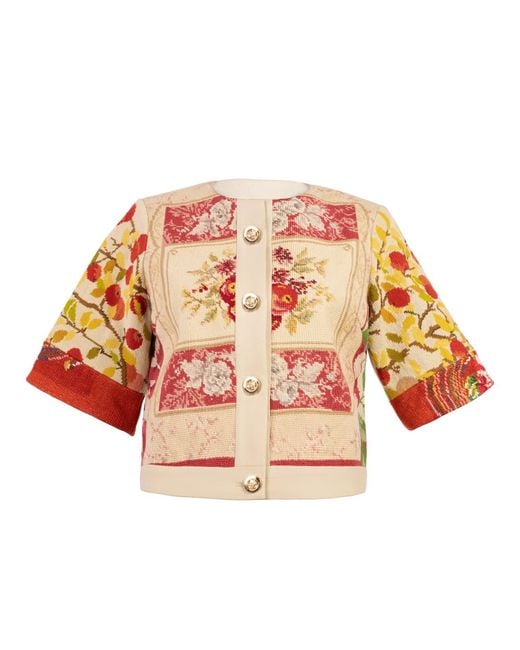 Rondooz Neutrals Jacket — Rouge Gobelin in Pink | Lyst UK