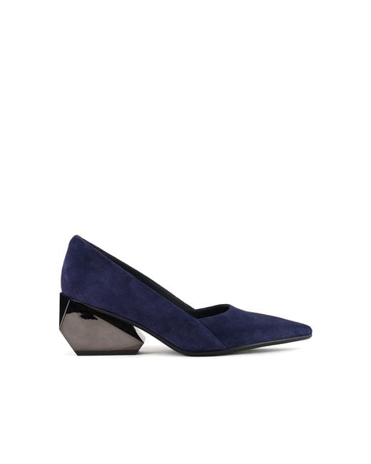 United Nude Ricky Pump Mid in Blue | Lyst UK