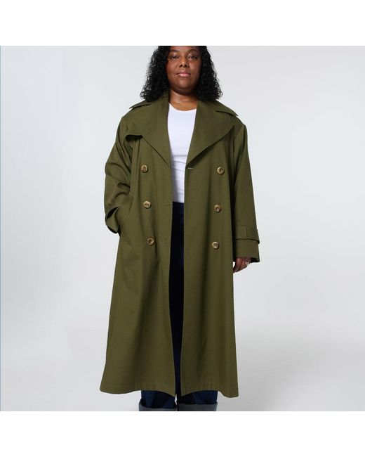 The Female Archetypes Adjustable Size Rain Resistant Trench Coat in ...