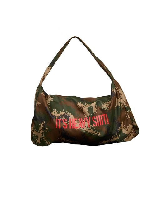 Love and Nostalgia It's Heavy Shit Bag in Brown | Lyst