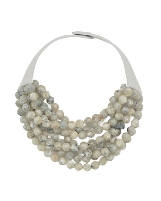 Fairchild Baldwin Bella Tortoise Necklace in Grey | Lyst UK