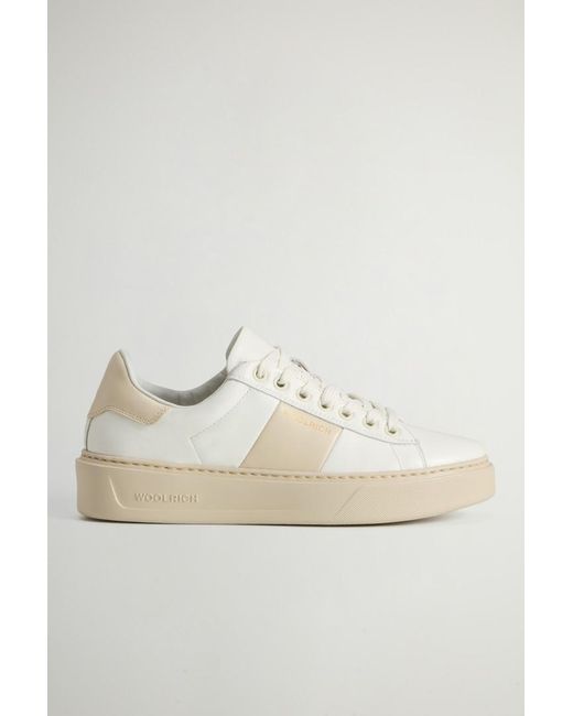 Woolrich Color Off in Natural | Lyst