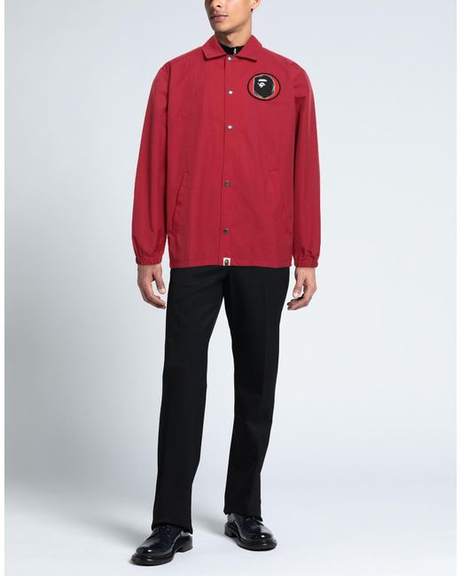 A Bathing Ape Jackets in Red for Men | Lyst UK