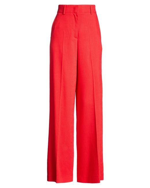 MSGM Pants in Red | Lyst UK