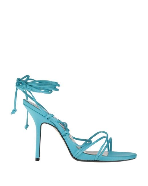 NCUB Azure Sandals Textile Fibers in Blue | Lyst