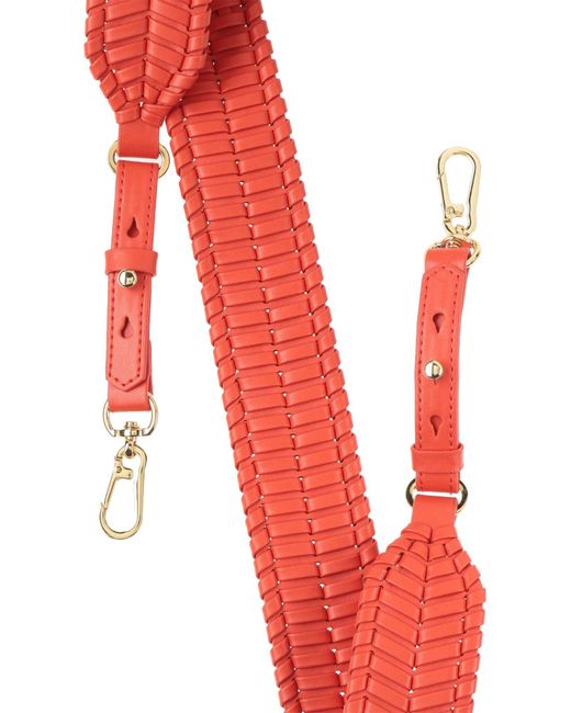 Karl Lagerfeld Bag Strap Polyurethane in Red | Lyst