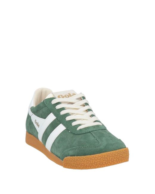 Gola Military Sneakers Leather in Green | Lyst