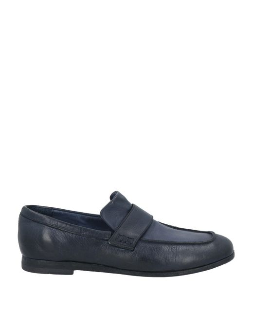 Moma Midnight Loafers Leather in Blue | Lyst
