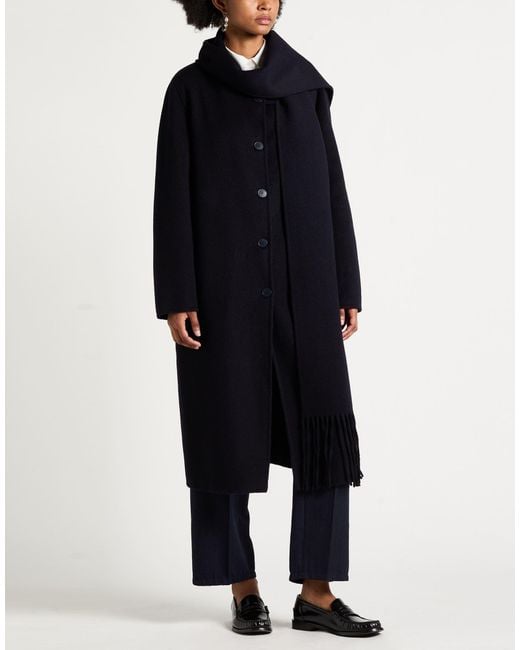 Sandro Coat in Blue | Lyst Australia
