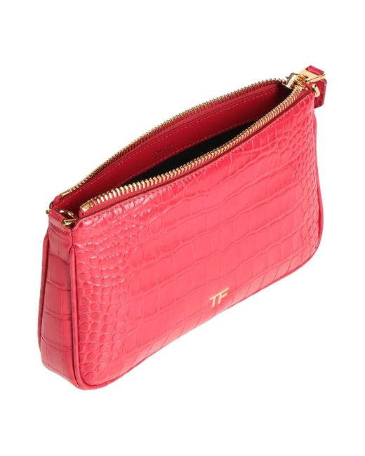 Tom Ford Cross-body Bag in Red | Lyst