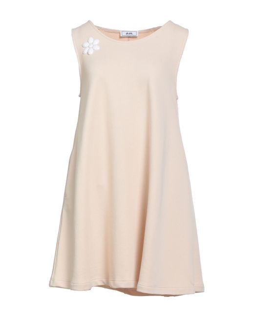 Jijil Mini Dresses in Natural | Lyst UK