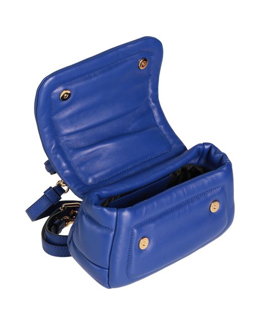 Moschino Bright Handbag Leather in Blue | Lyst