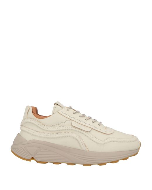 Buttero Off Sneakers Leather in White for Men | Lyst