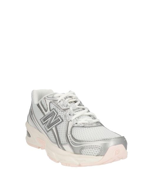 New Balance Sneakers Textile Fibers, Synthetic Material in White for ...