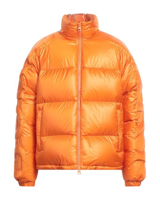 Burberry Puffer in Orange for Men Lyst UK
