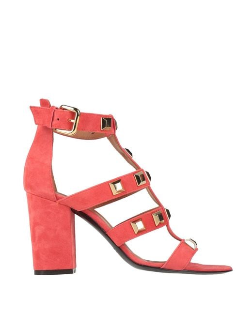 Via Roma 15 Sandals in Red | Lyst UK