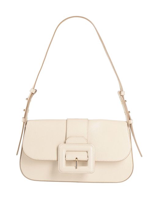 Bally Shoulder Bag Leather in Natural | Lyst