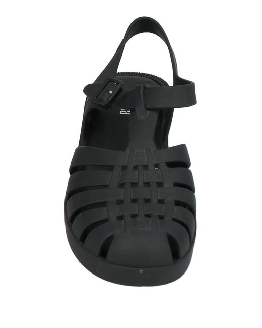 Melissa Sandals Plastic in Black | Lyst