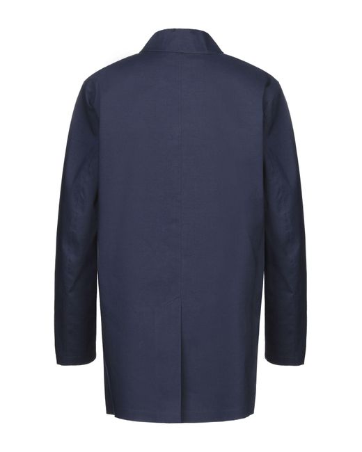 Mackintosh Midnight Coat Cotton in Blue for Men | Lyst