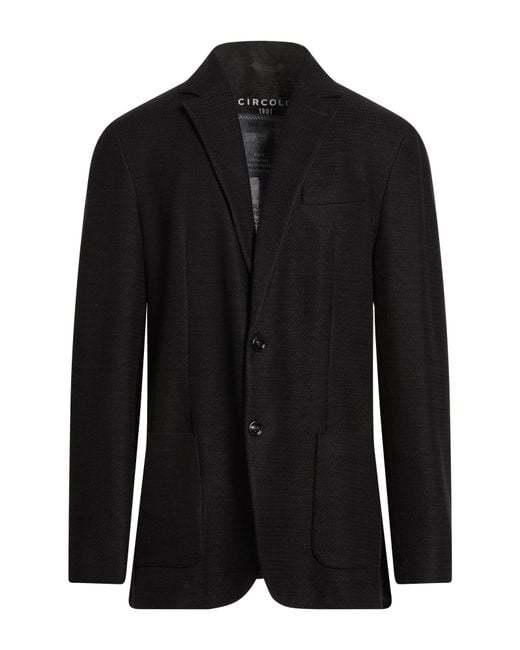 Circolo 1901 Blazers in Black for Men | Lyst UK