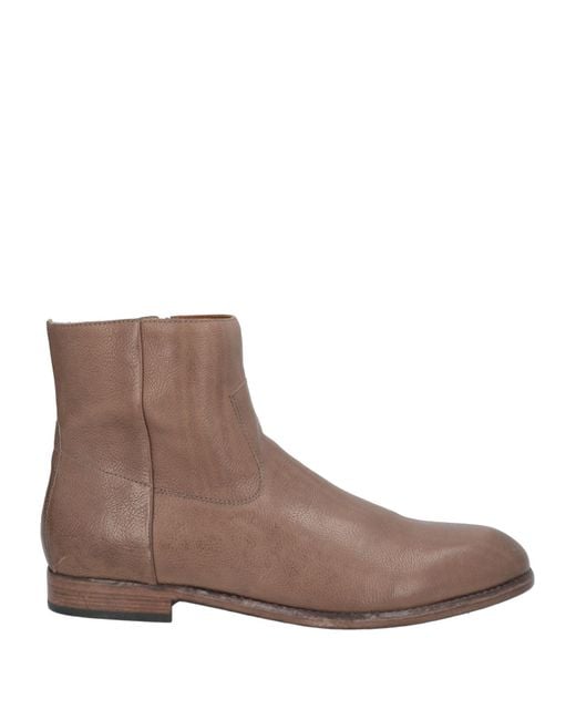 Buttero Ankle Boots Leather in Brown for Men | Lyst