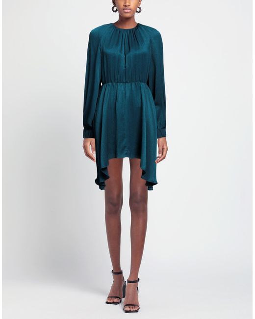 Vanessa Cocchiaro Mini Dress in Blue | Lyst