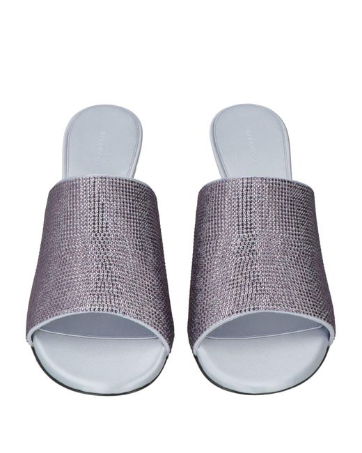 Givenchy Sandals in Gray | Lyst