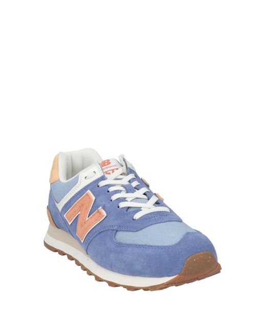 New Balance Pastel Sneakers Leather, Textile Fibers in Blue for Men | Lyst