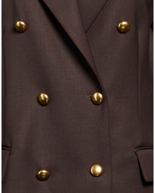 P.A.R.O.S.H. Blazer in Brown | Lyst