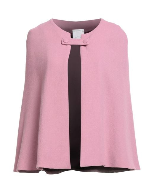 Sorelle Collezioni Private Capes in Pink | Lyst