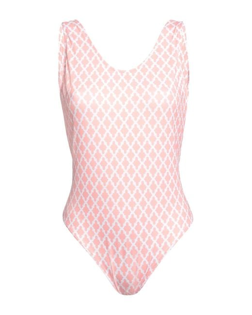 Oas One Piece Swimsuit In Pink Lyst Uk