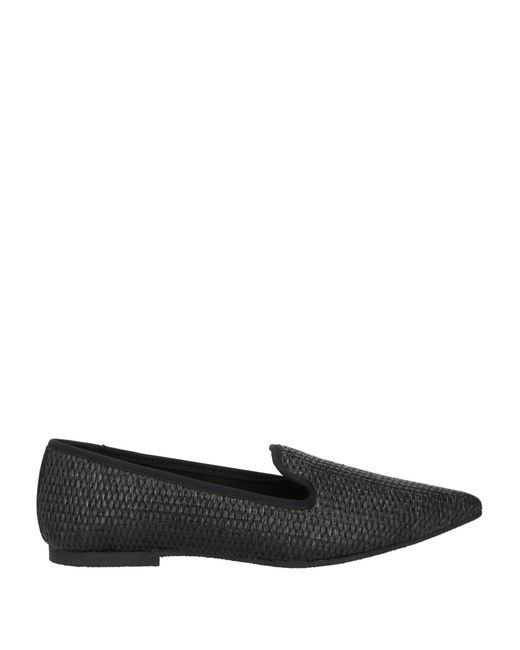 Marella Loafers Textile Fibers in Black | Lyst