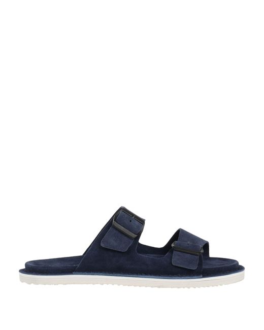 Buttero Sandals Leather in Blue for Men | Lyst