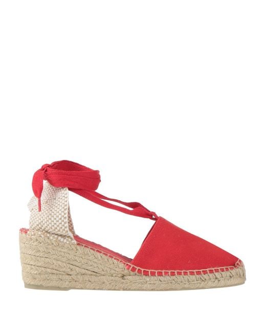 Toni Pons Espadrilles Textile Fibers in Red | Lyst