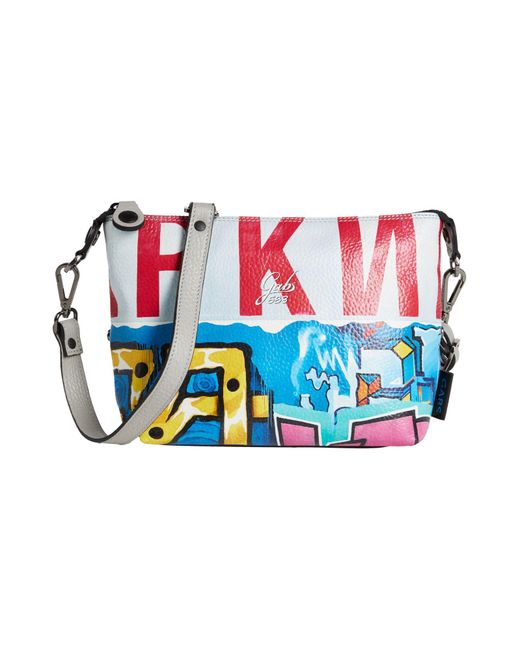 Gabs Light Cross-Body Bag Calfskin in Blue | Lyst