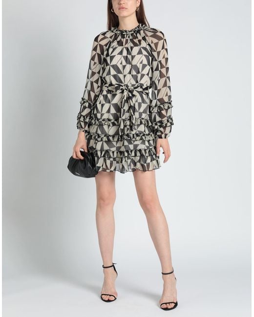 Souvenir Clubbing Mini Dress Polyester, Metallic Fiber, Elastic Fibres ...