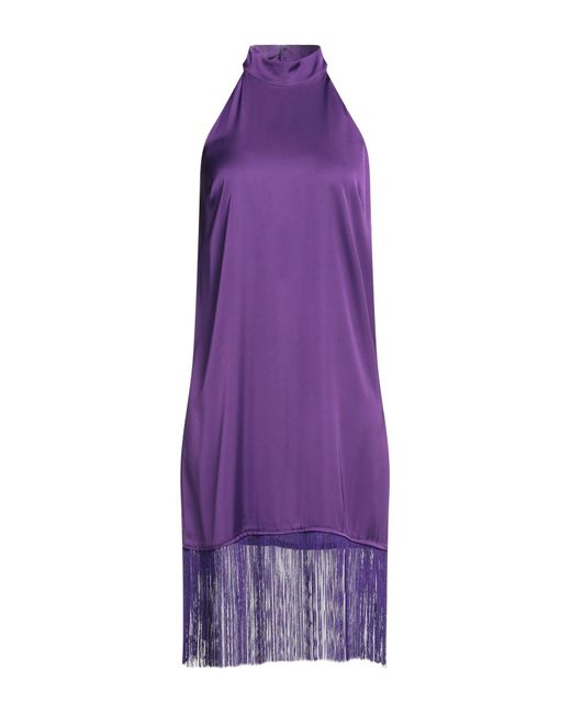 Souvenir Clubbing Midi Dress in Purple | Lyst