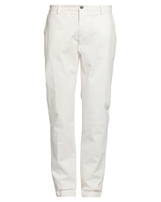 Eleventy Pants in White for Men | Lyst