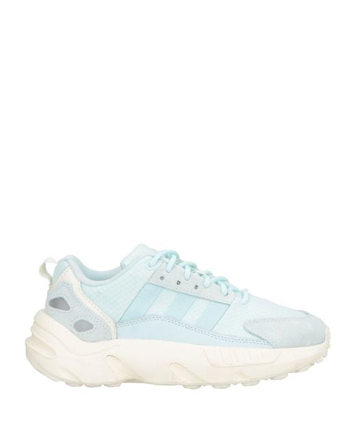 adidas Originals Sky Sneakers Leather, Textile Fibers in Blue | Lyst UK