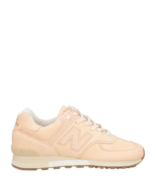 New Balance Light Sneakers Leather in Natural for Men | Lyst