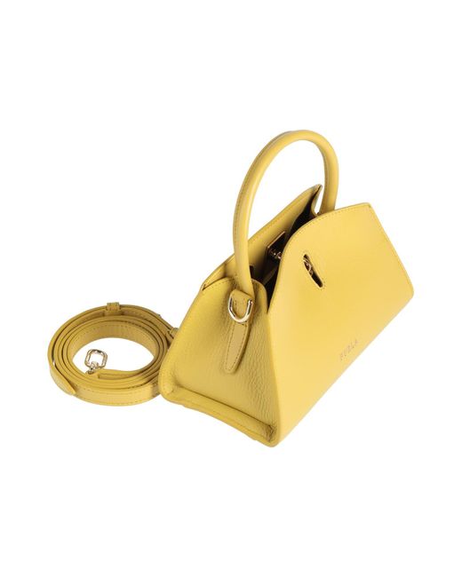Furla Handbag in Yellow | Lyst UK